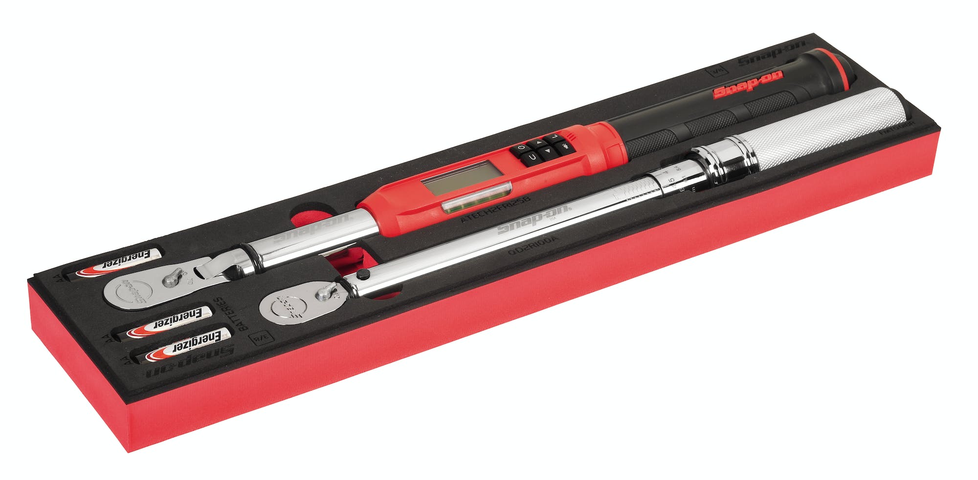 2 Pc 3/8" Drive Dual 80® Technology Torque Wrench Foam Set (red ...