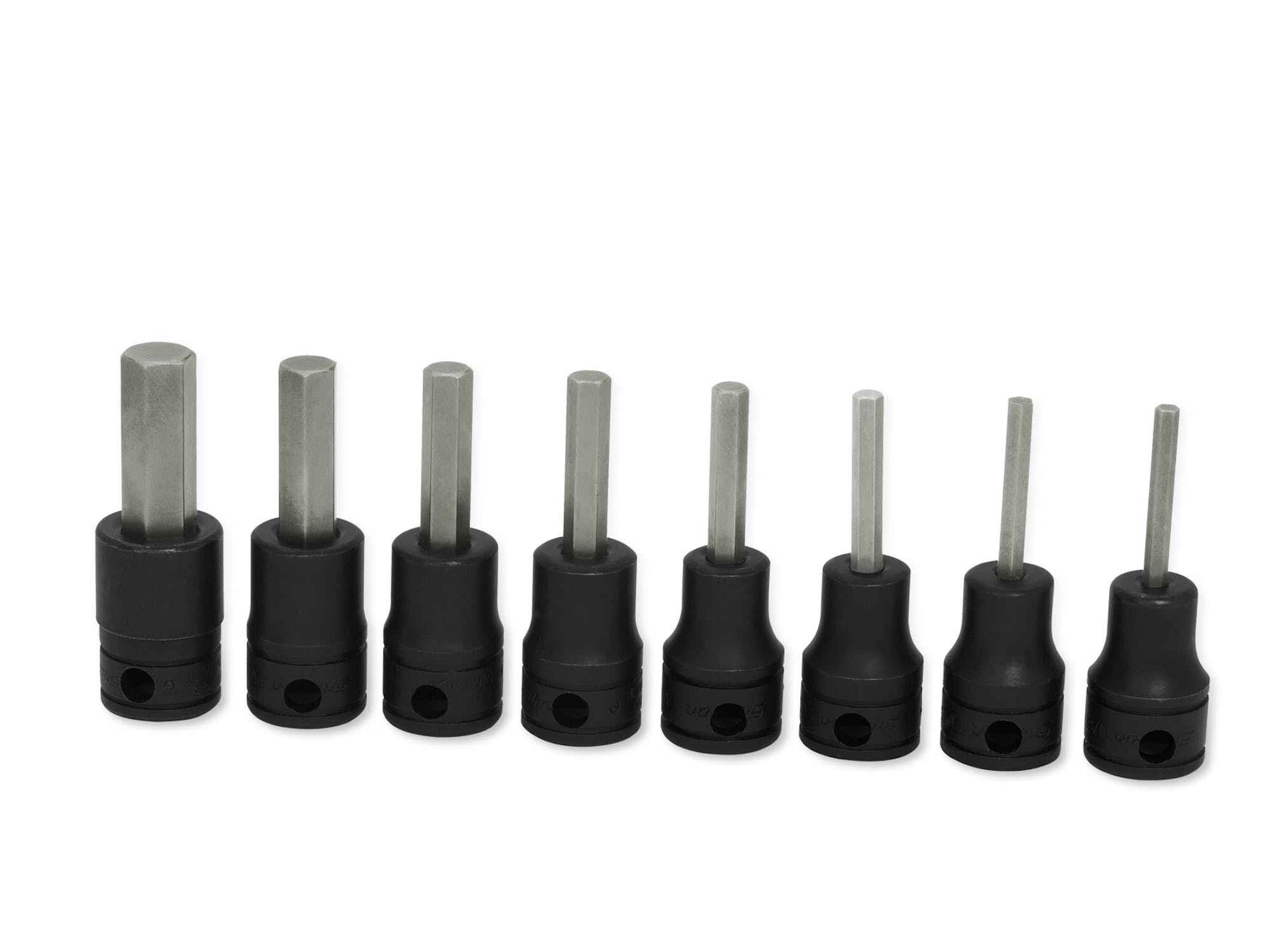 8 Pc 3/8" Drive Sae Standard Hex Bit Socket Driver Set (1/8-3/8 ...