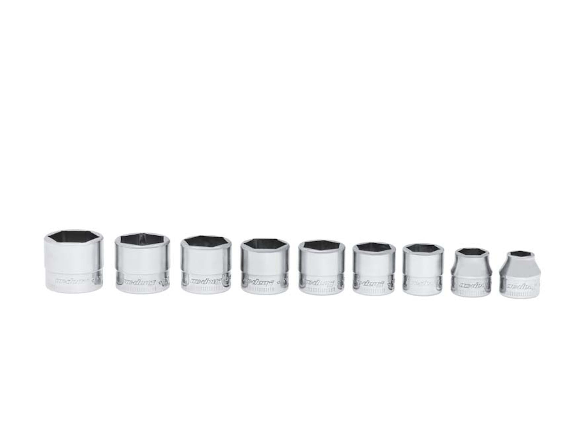 9 Pc 3/8" Drive 6-point Metric Flank Drive® Low Profile Socket Set ...