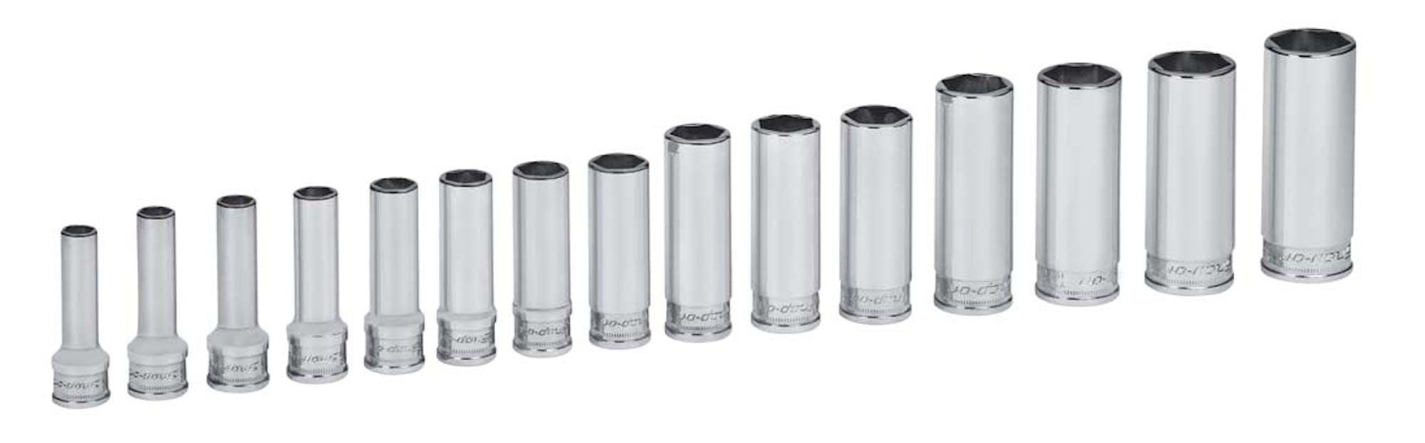 15 Pc 3/8" Drive 6-point Metric Flank Drive® Xtra Deep Socket Set ...