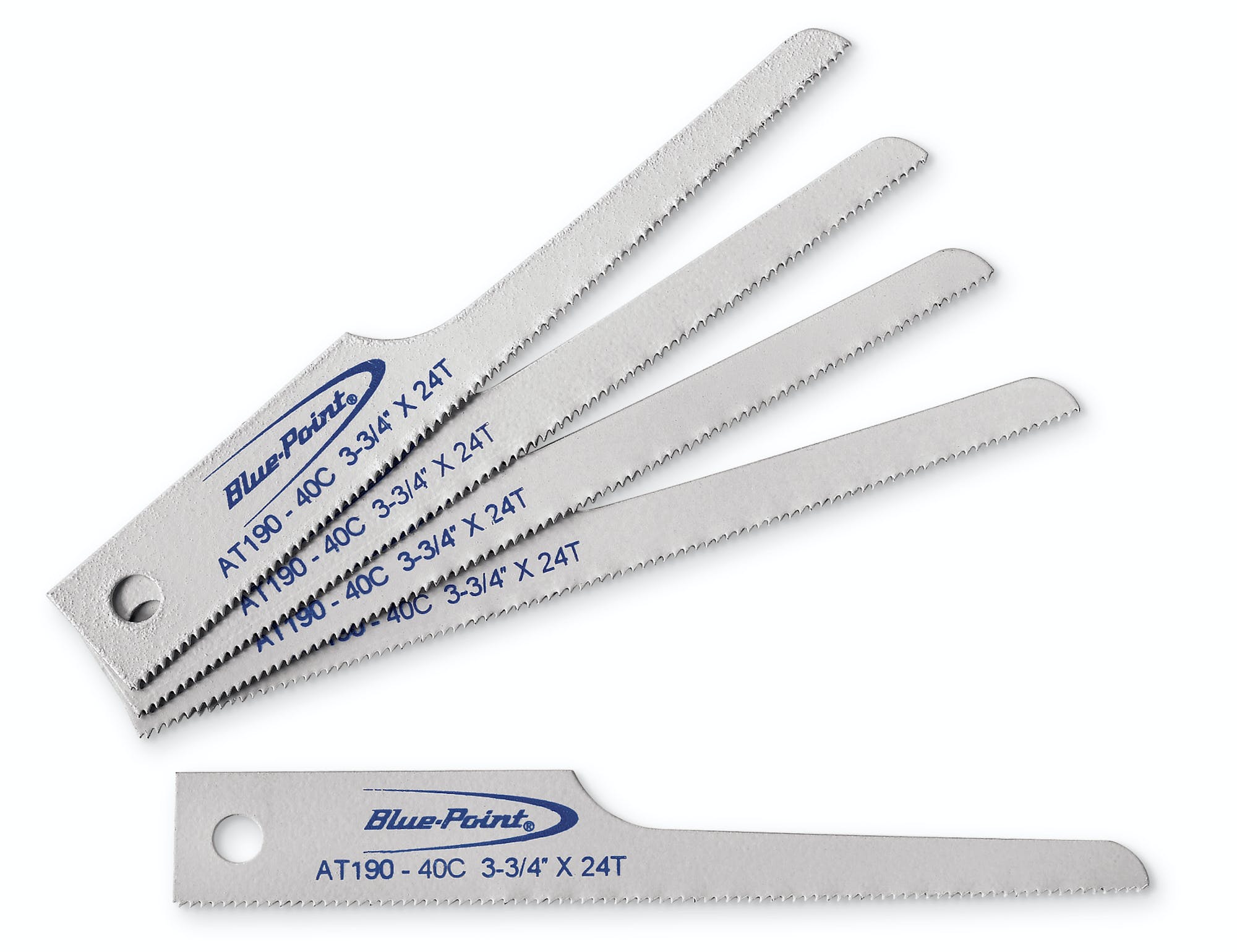 5 Pk 3-3/4" Bi-metal Scroll Air Saw Blades (blue-point®) - AT190-40C ...