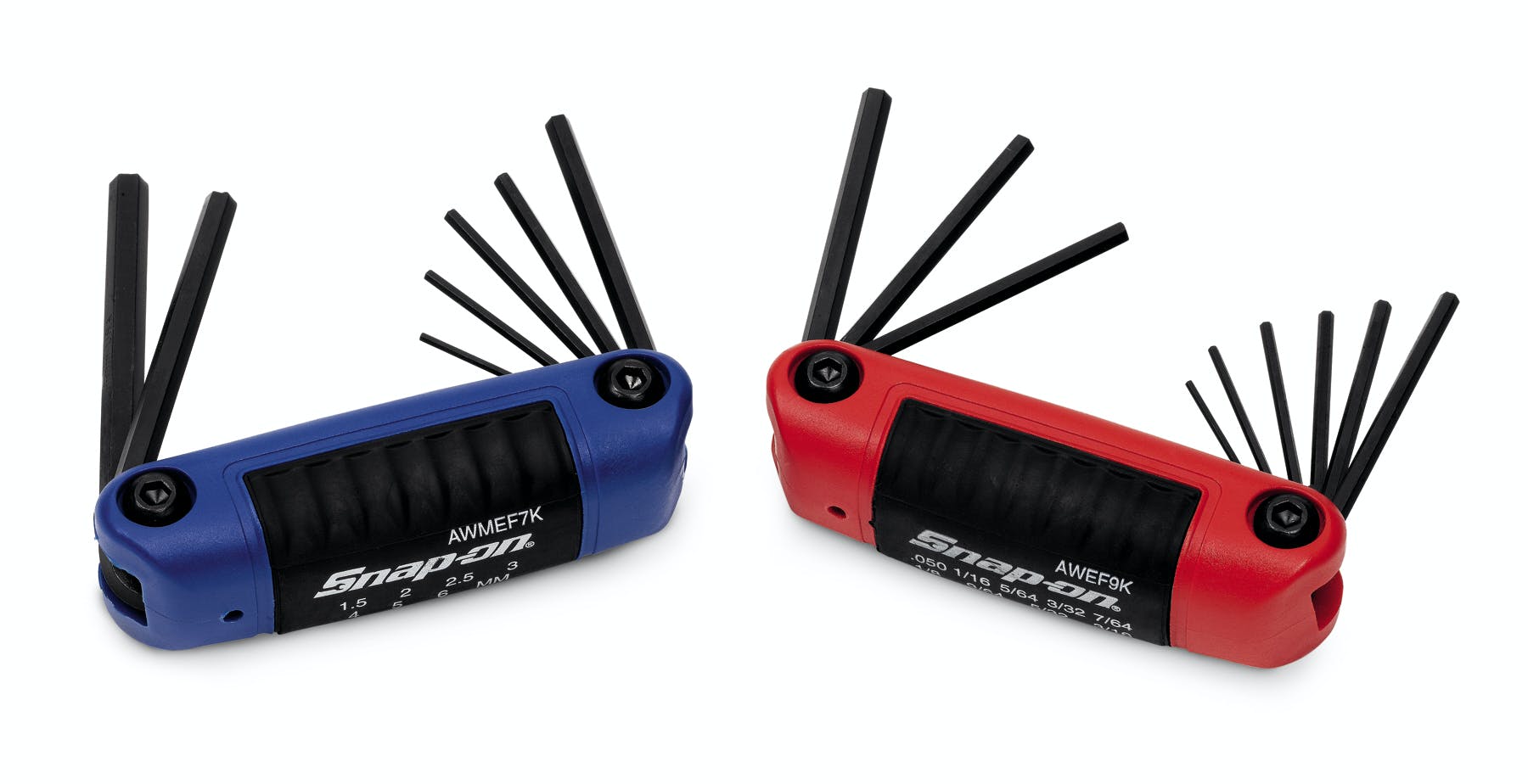 16 Pc Metric/sae Folding Combination Hex Key Set - AWCPEF16K – Snap-On ...