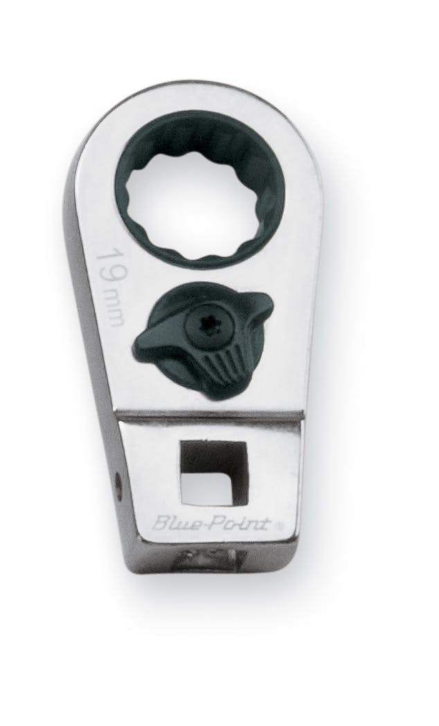 3/8" Drive 12-point Metric 19 Mm Ratcheting Crowfoot Wrench (blue-point ...