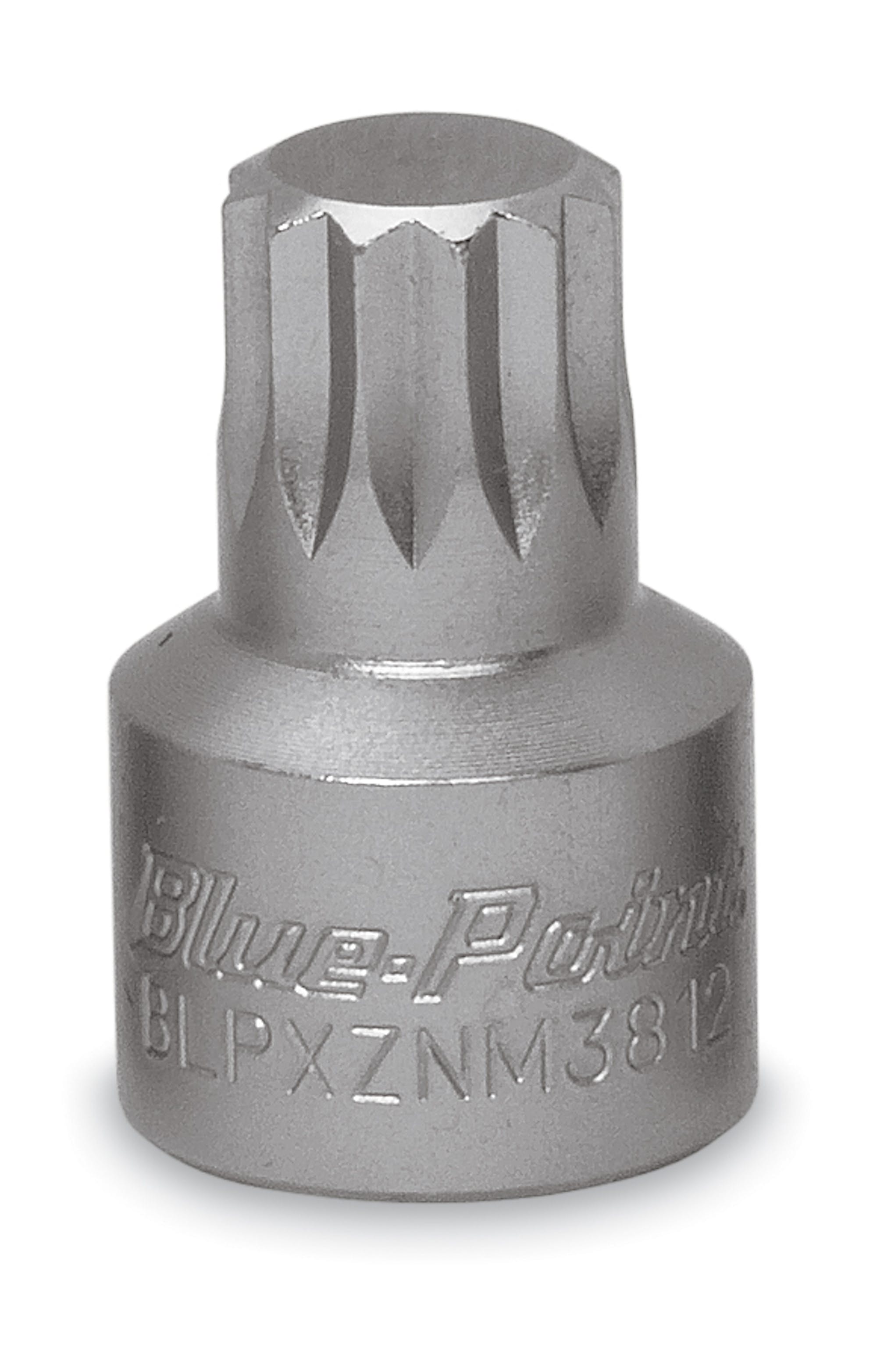 3/8" Drive Metric 12 Mm Triple Square Xzn Stubby Socket Driver (blue ...