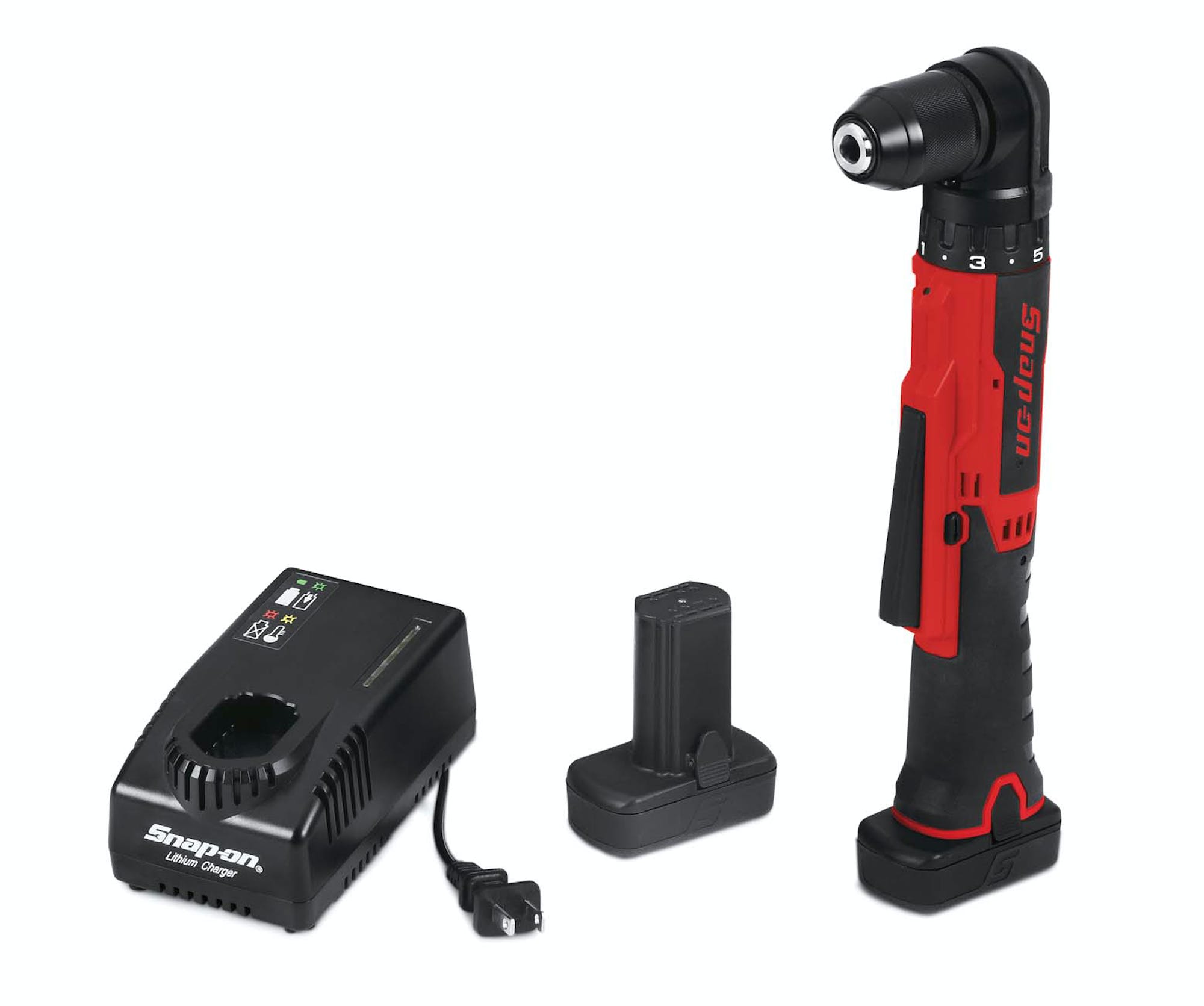 14.4 V 3/8" Microlithium Cordless Right Angle Screw Gun/drill Kit (red ...