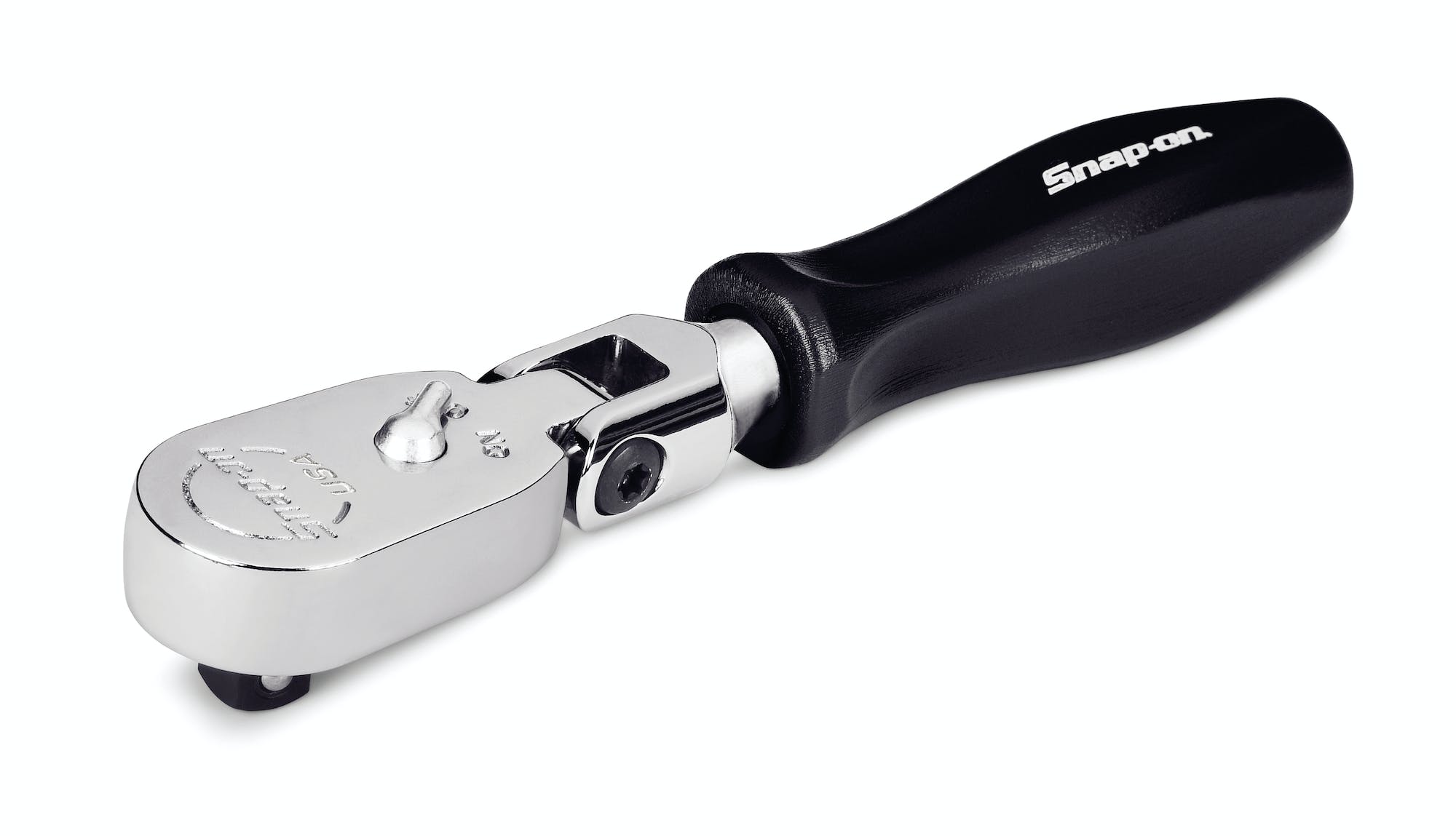 3/8" Drive Dual 80® Technology Hard Grip Stubby Handle Flex-head ...