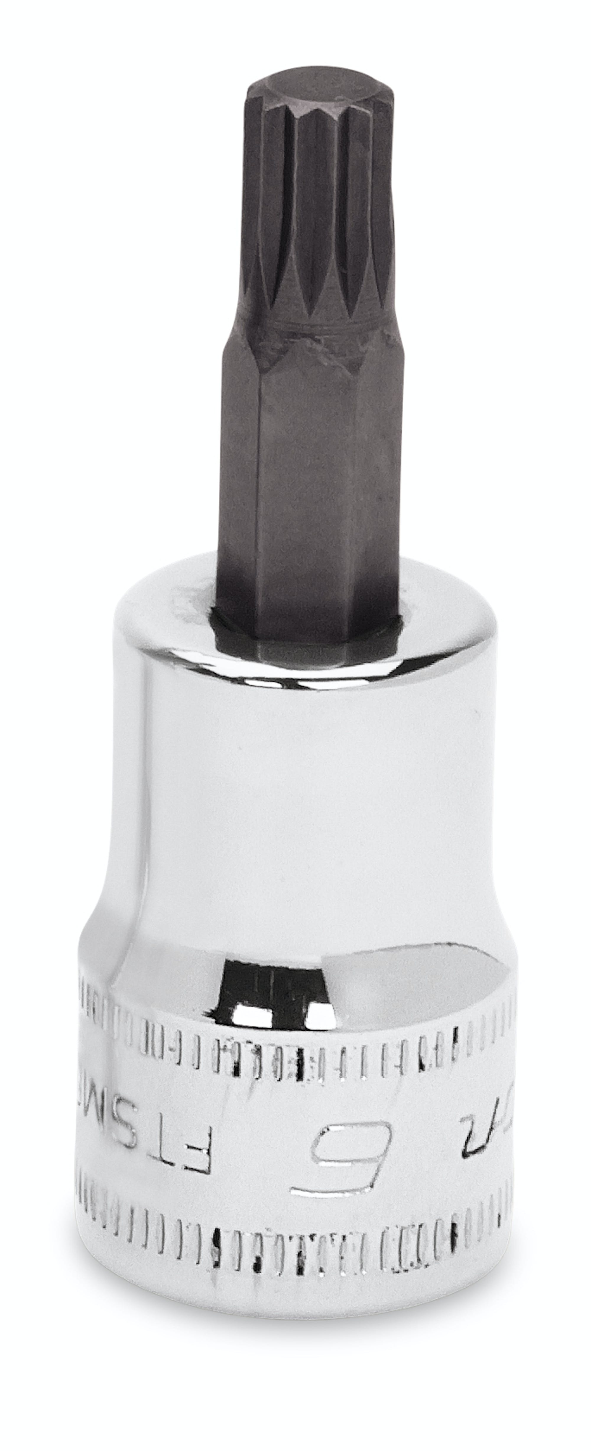 3/8" Drive Metric 6 Mm Standard Triple Square Bit Socket - FTSM6E ...