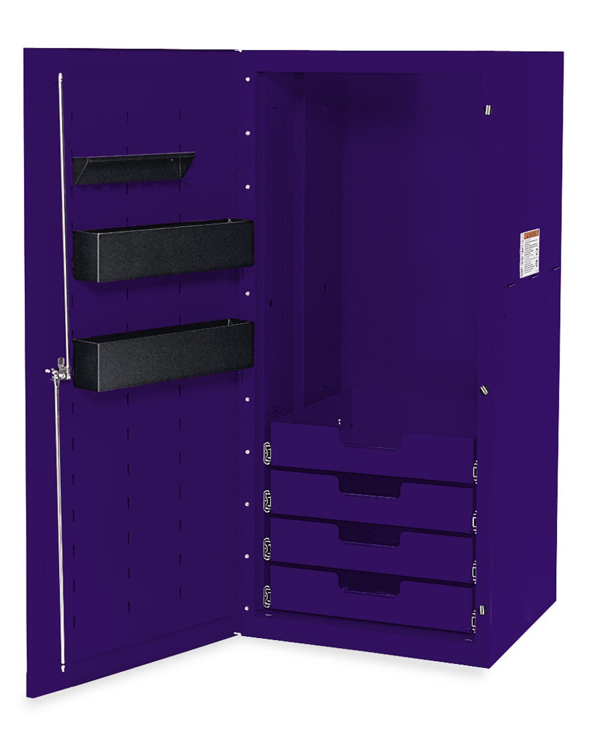 24" Four-drawer Masters Series Locker (plum Radical Purple ...