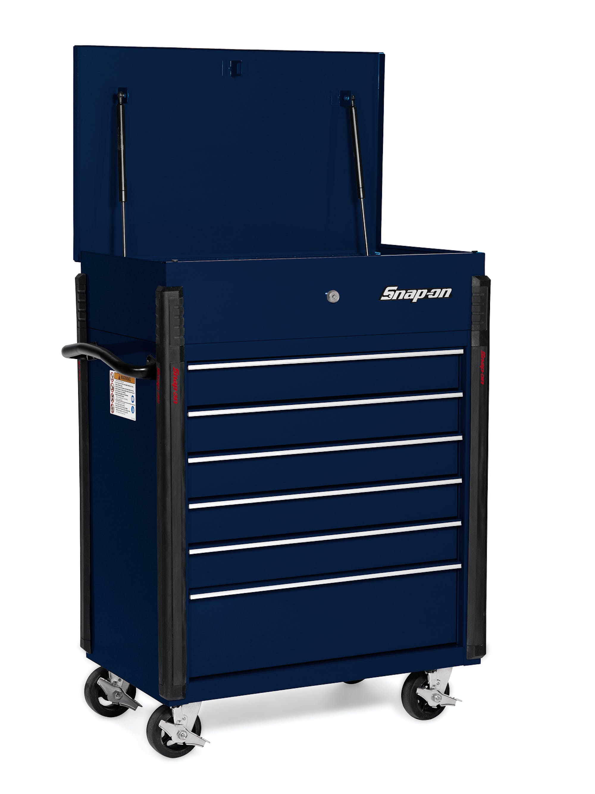 32" Six-drawer Compact Roll Cart (midnight Blue) - KRSC326FPDG – Snap ...