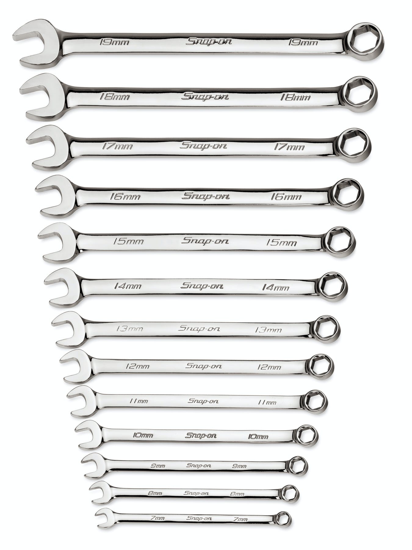 13 Pc 6-point Metric Flank Drive® Combination Wrench Set (7–19 Mm ...