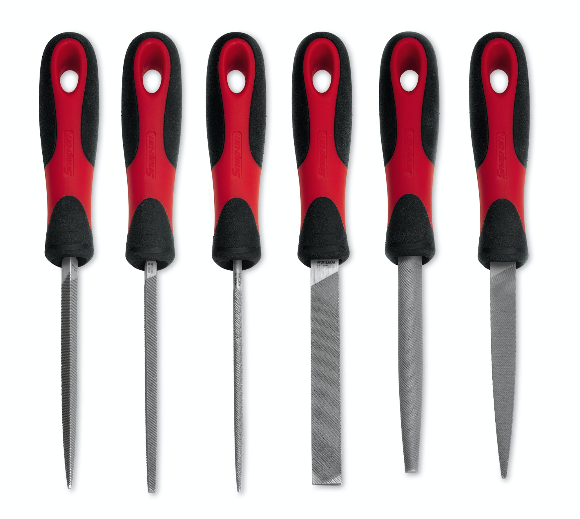 6 Pc Soft Grip Handle Miniature File Set (red) - SGFMN106 – Snap-On ...