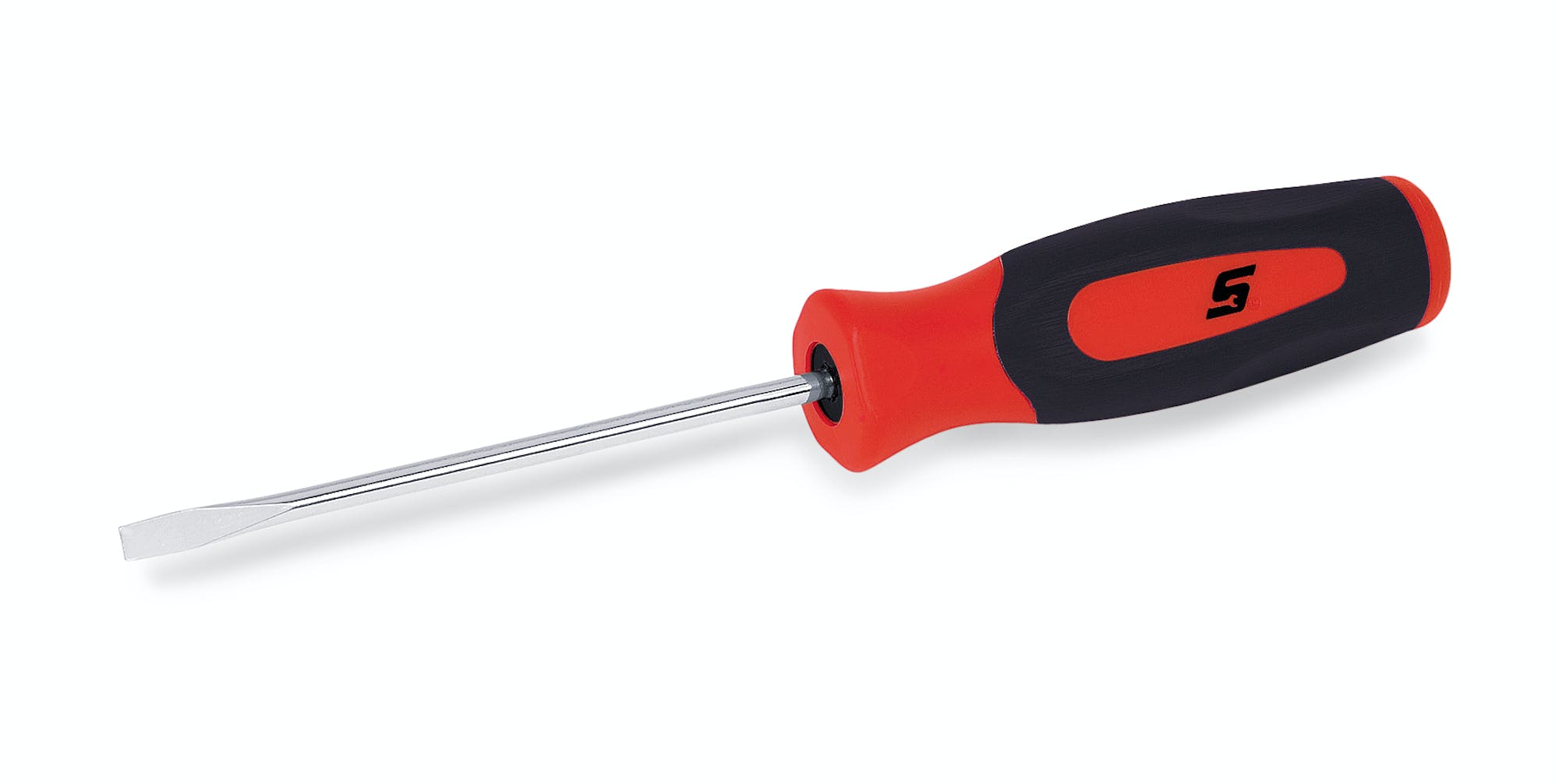 Flat Tip Instinct® Hard Grip Mini-tip Screwdriver (red) - SHD304R ...