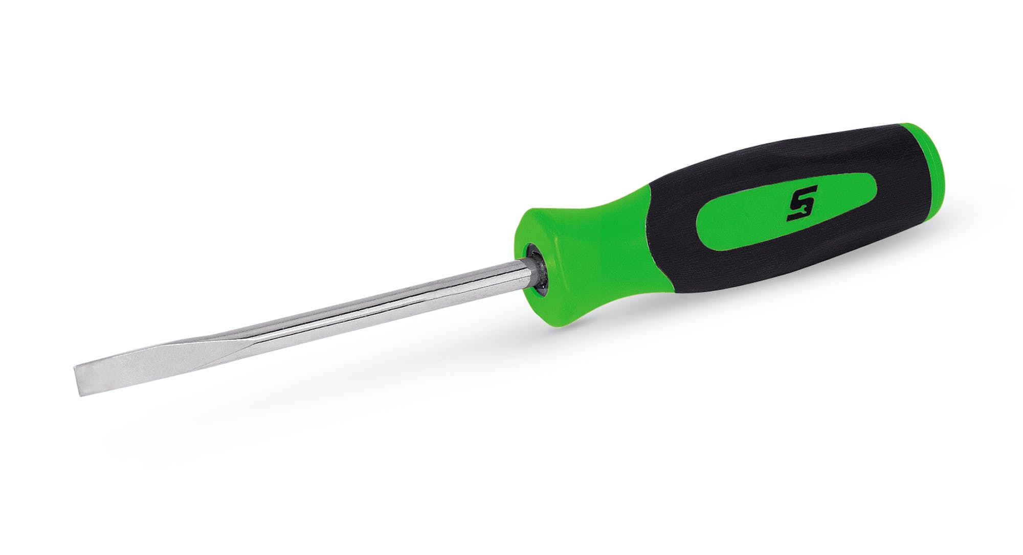 Flat Tip Instinct® Hard Grip Mini-tip Screwdriver (green) - SHD306G ...
