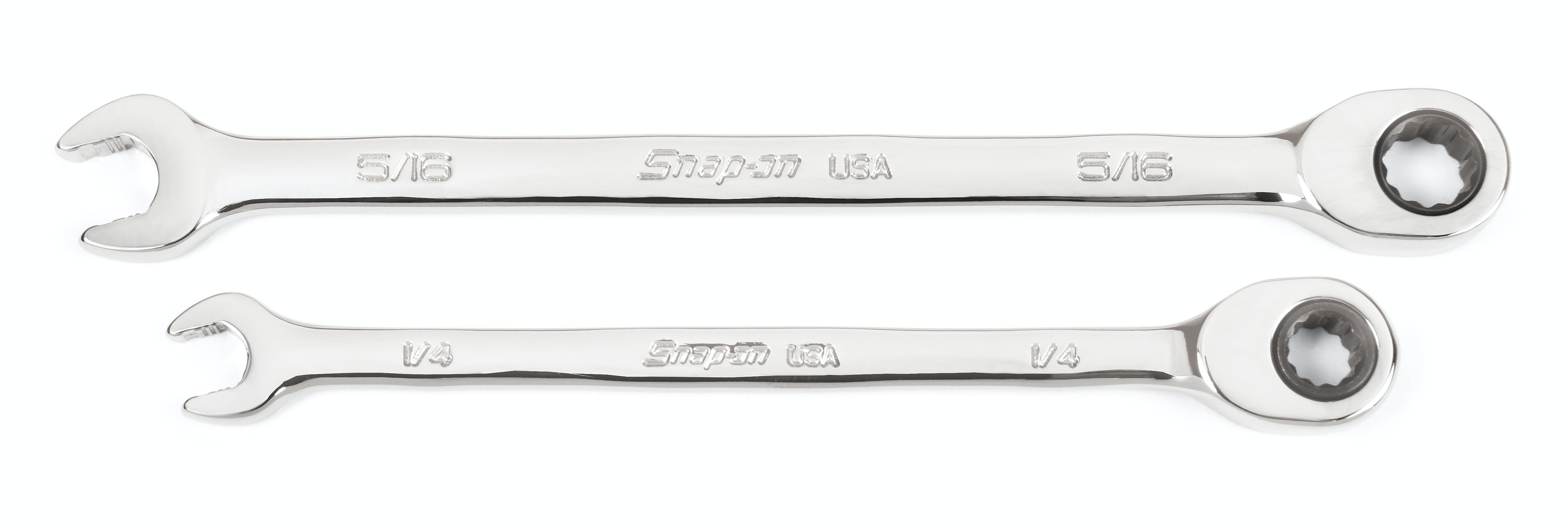 2 Pc 12-point Sae Flank Drive® Plus Non-reversible Ratcheting ...