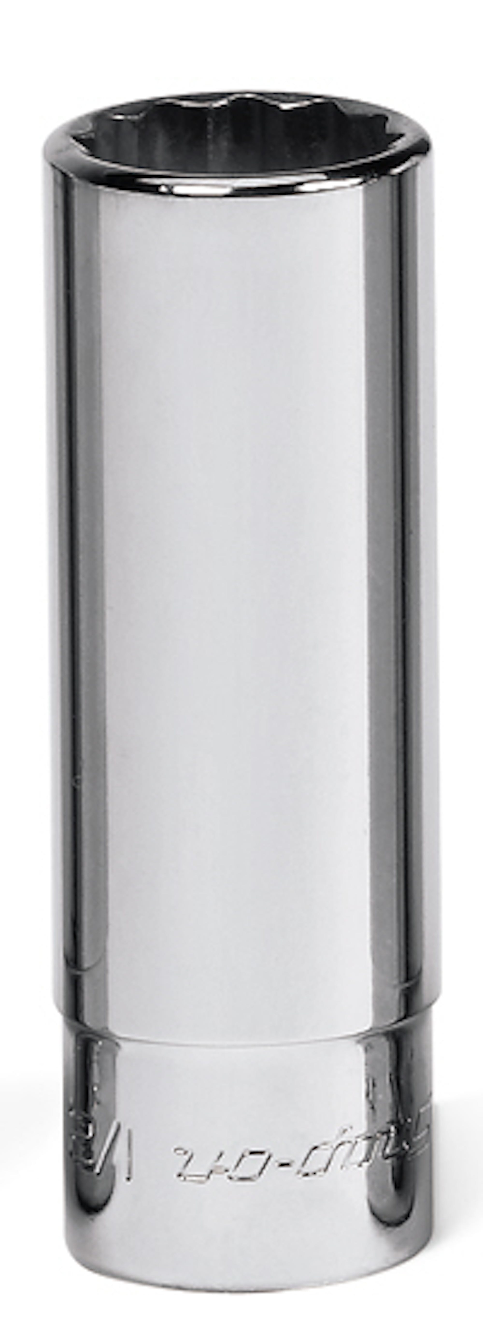 1/4" Drive 12-point Sae 1/2" Flank Drive® Deep Socket - STMD16 – Snap ...
