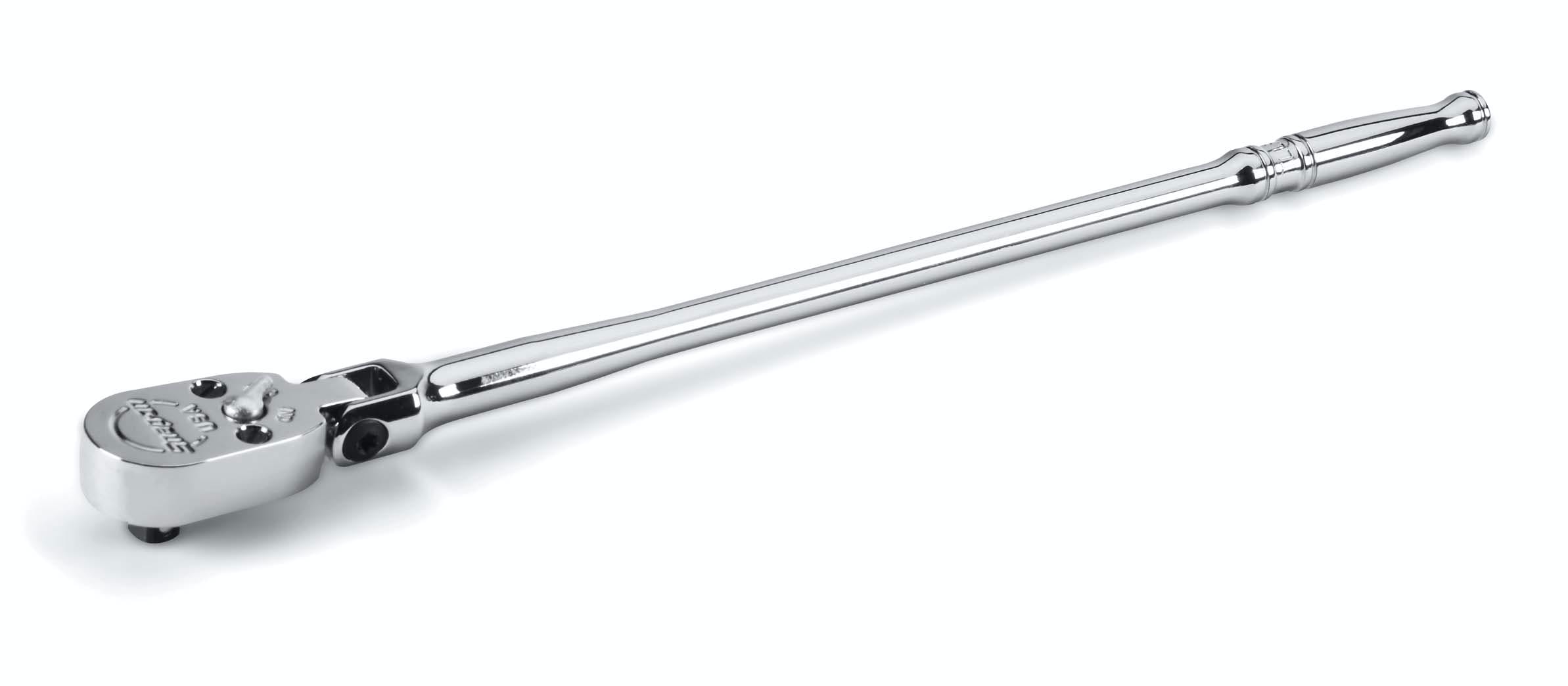 1/4" Drive Dual 80® Technology Extra-long Handle Flex-head Ratchet ...